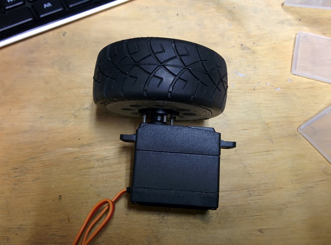 1.9 RC servo wheel by outcastrc | Download free STL model | Printables.com