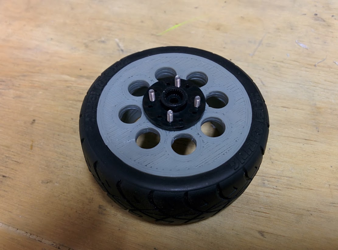 1.9 RC servo wheel by outcastrc | Download free STL model | Printables.com