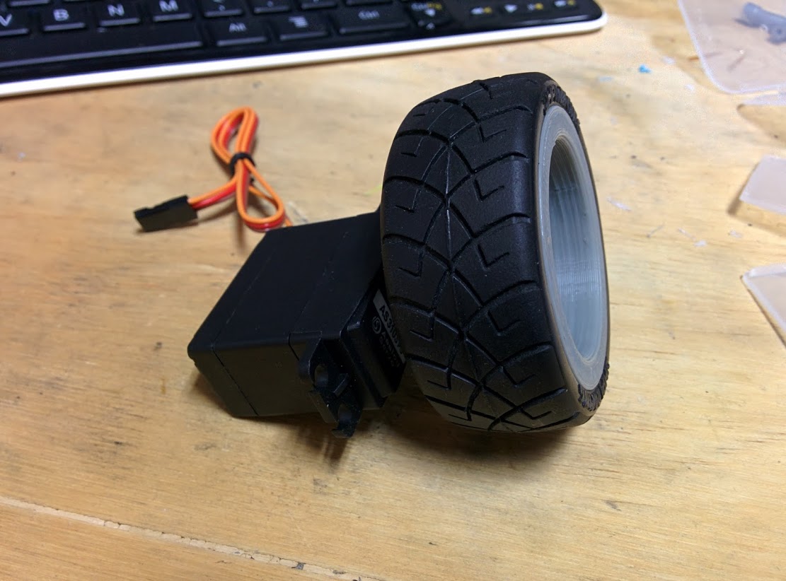1.9 RC servo wheel by outcastrc | Download free STL model | Printables.com