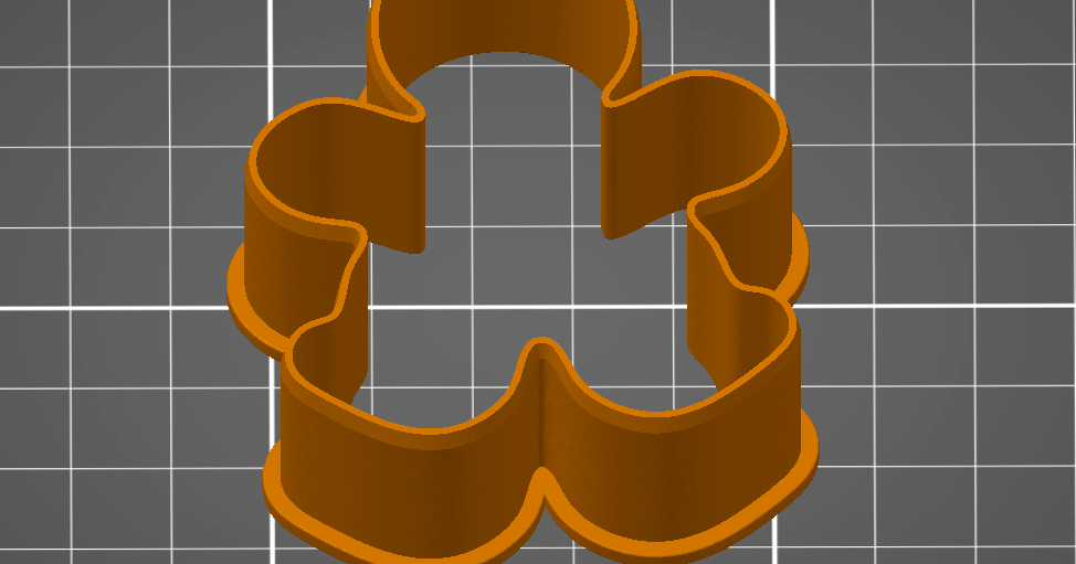 mini gingerbread man cookie cutter 2.5" / 63mm tall by mscalora ...