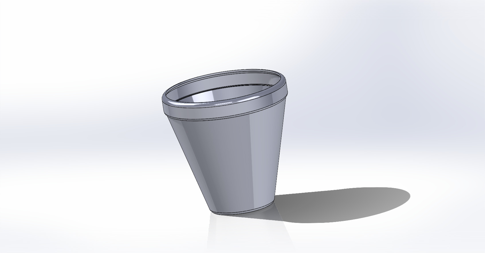 Simple Flower Pot by David Wisniewski | Download free STL model ...