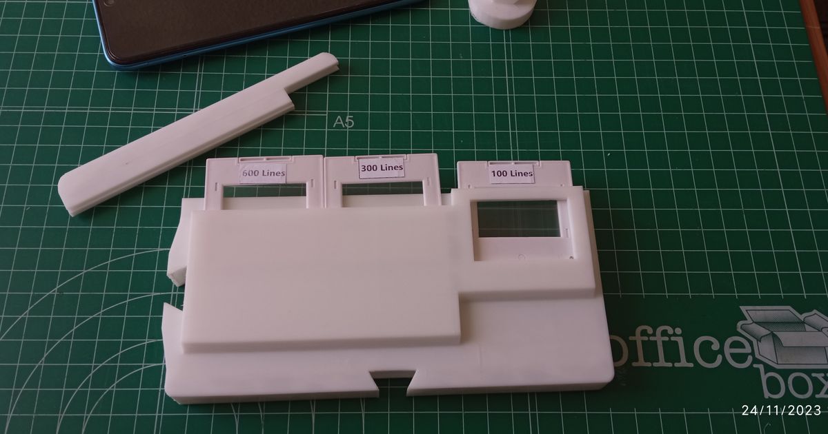 Diffraction grating kit - Redmi10 by DarthMupet | Download free STL ...