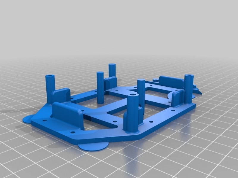 Arduino robot chassis by outcastrc | Download free STL model ...
