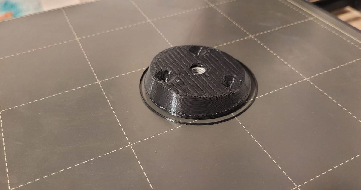 Base for mounting angled table legs. by netaes | Download free STL ...