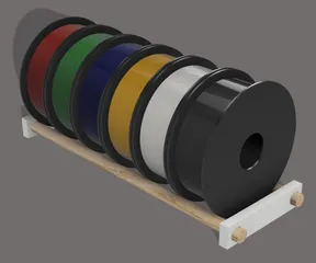 Horizontal filament support by George Yan | Download free STL model ...