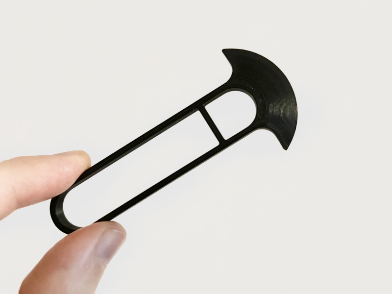 Bed scraper HEX with half moon shaped blade fast and simple hexagonal ...