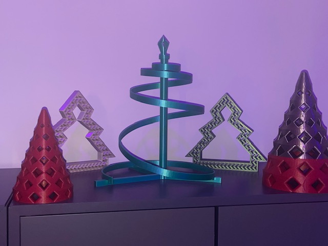 Holiday Spiral Tree by B1G_Jano | Download free STL model | Printables.com