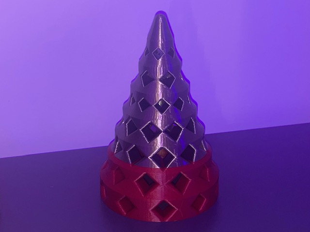 Diamond Holiday Tree by B1G_Jano | Download free STL model | Printables.com