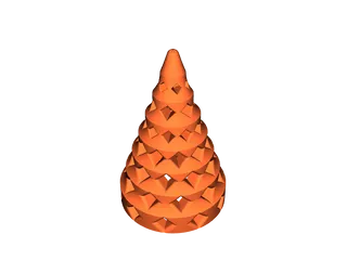 Diamond Holiday Tree by B1G_Jano | Download free STL model | Printables.com