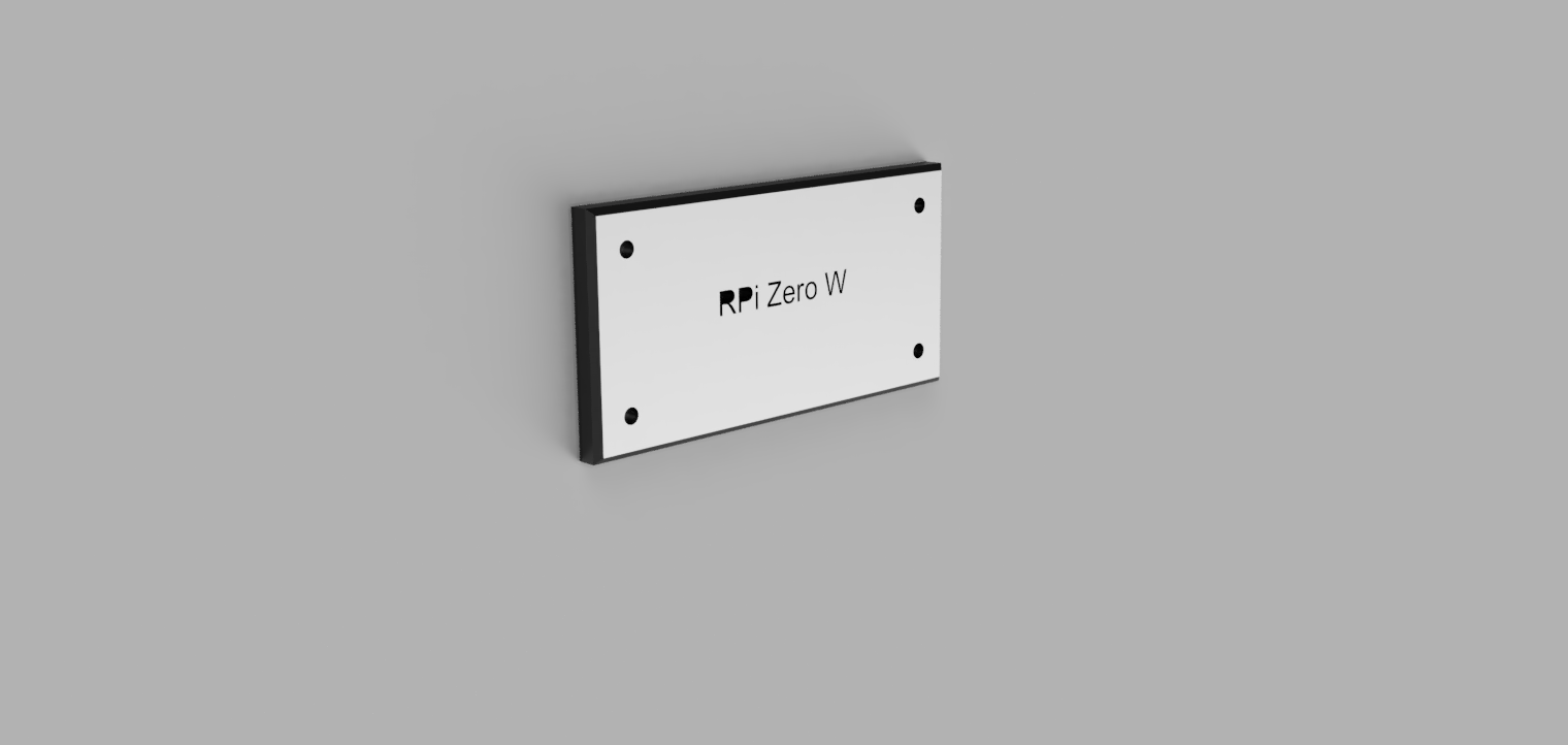 RPi Zero Carrier by Jacobsen.Dev | Download free STL model | Printables.com