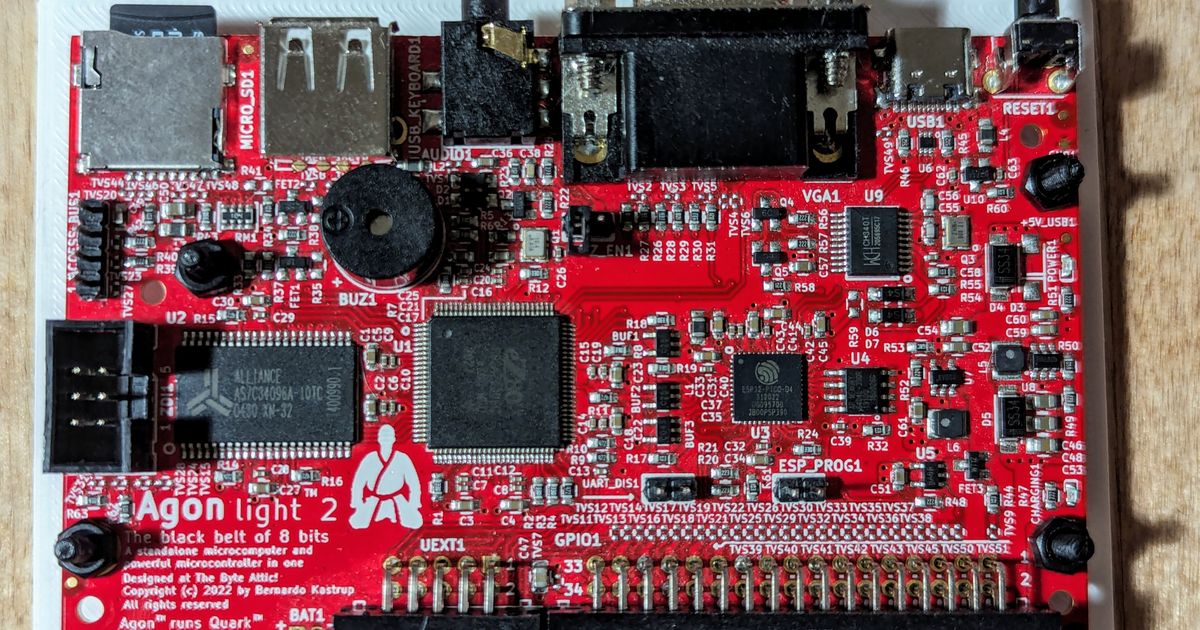 AgonLight2 Baseplate by sabotrax | Download free STL model | Printables.com