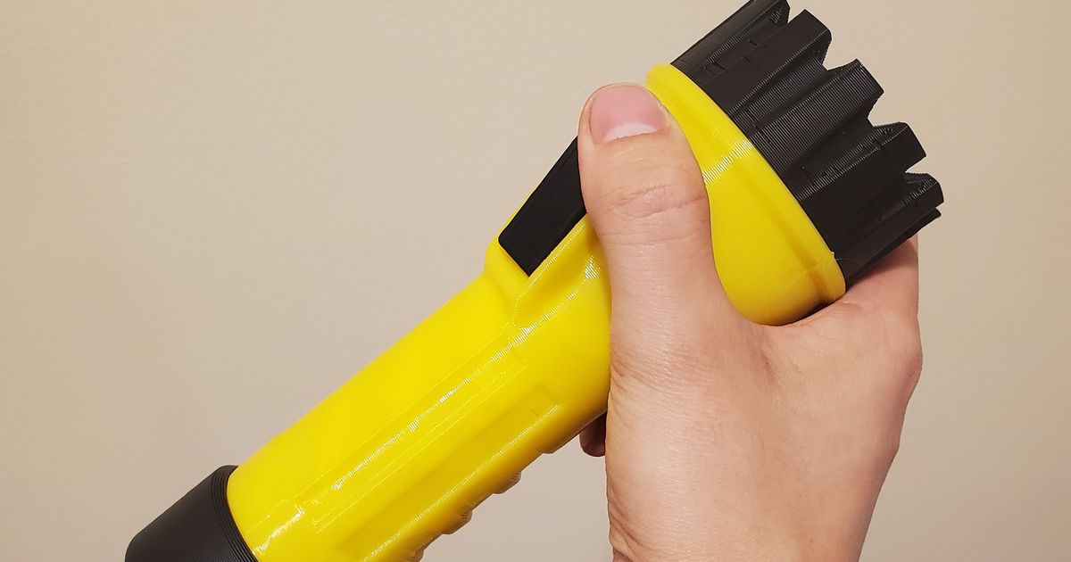 Lethal Company - Pro Flashlight Prop - 1:1 Scale Model por GDop26 ...