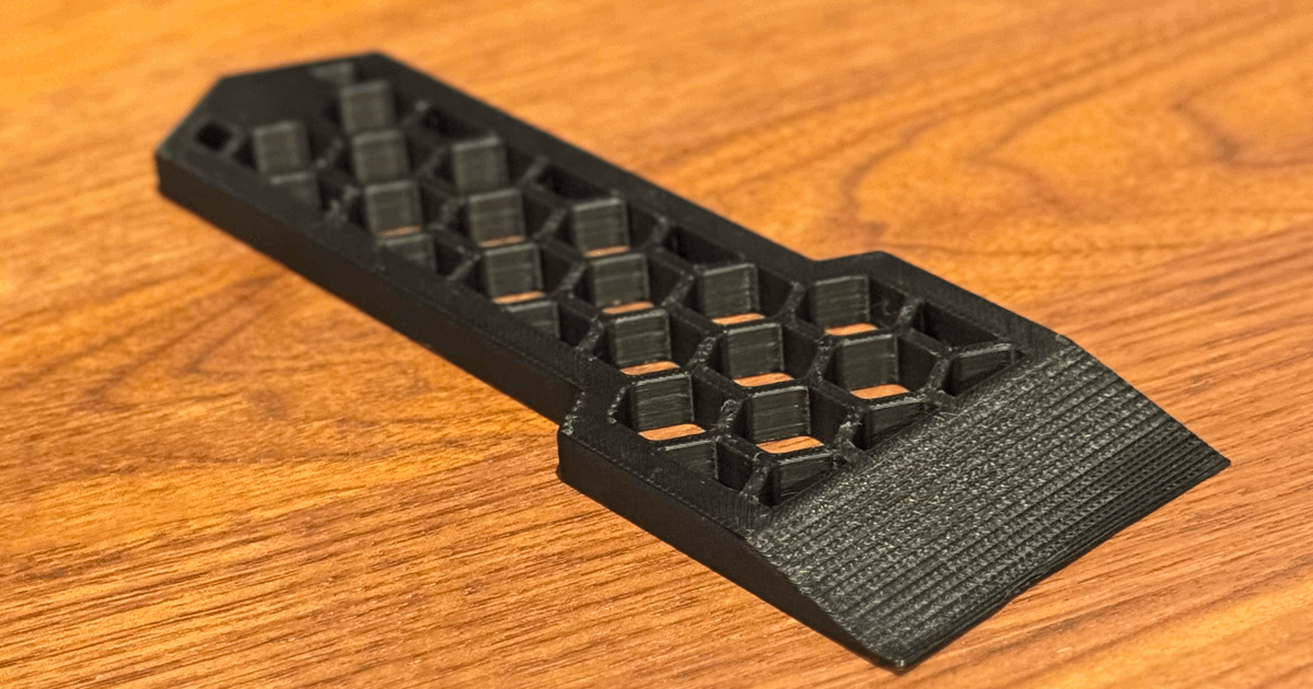 Long Blade HexScraper - (with magnet) by Spaceman 3D | Download free STL model | Printables.com