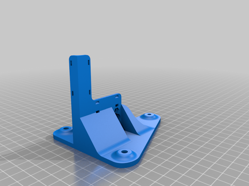 Ender-3 Dual-Z Plate with Wire Guide by dmarting | Download free STL ...