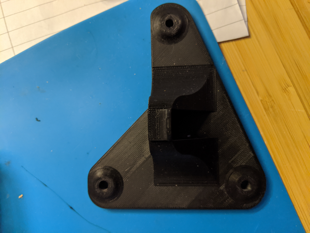 Ender-3 Dual-Z Plate with Wire Guide by dmarting | Download free STL ...