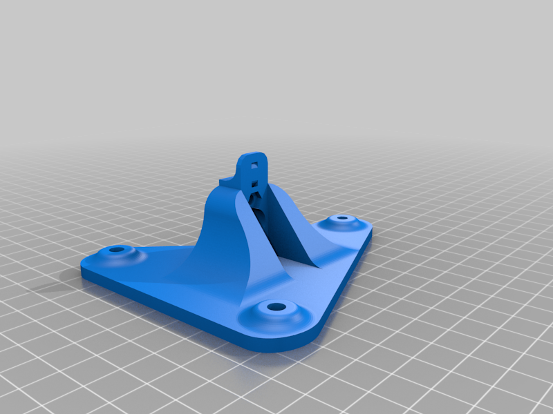 Ender-3 Dual-Z Plate with Wire Guide by dmarting | Download free STL ...