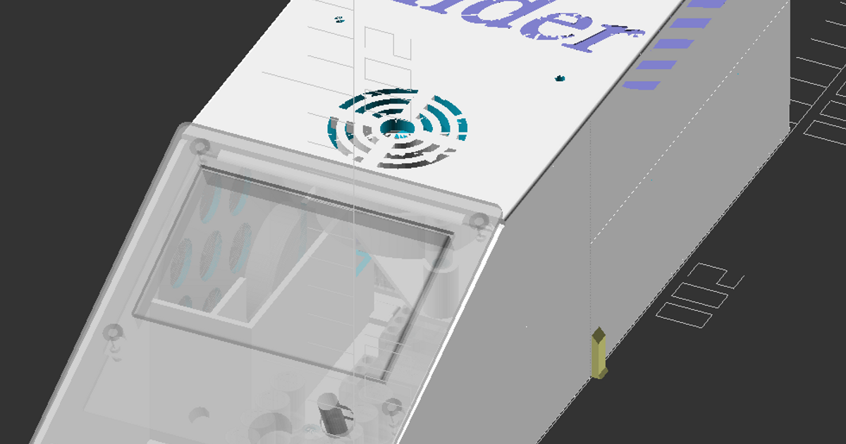 Ender 3 Control Box - No fixation (for enclosure) - Stock Ender-3 board ...