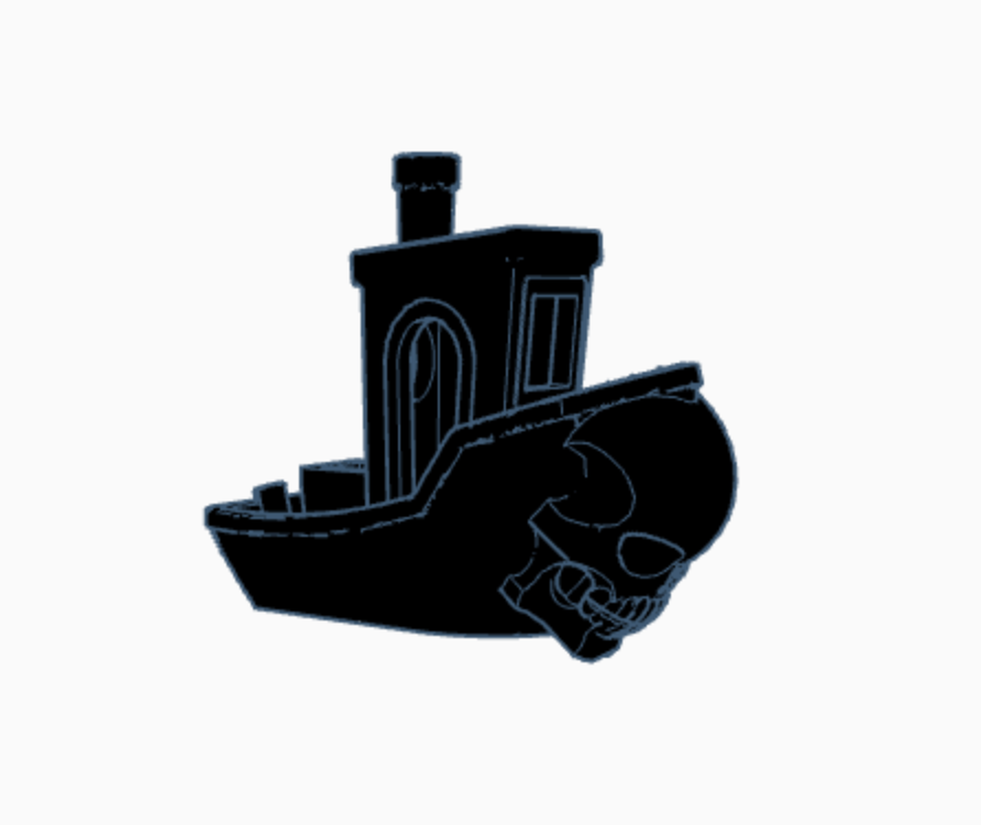 Skull Benchy por Mason Vollman | Descargar modelo STL gratuito ...