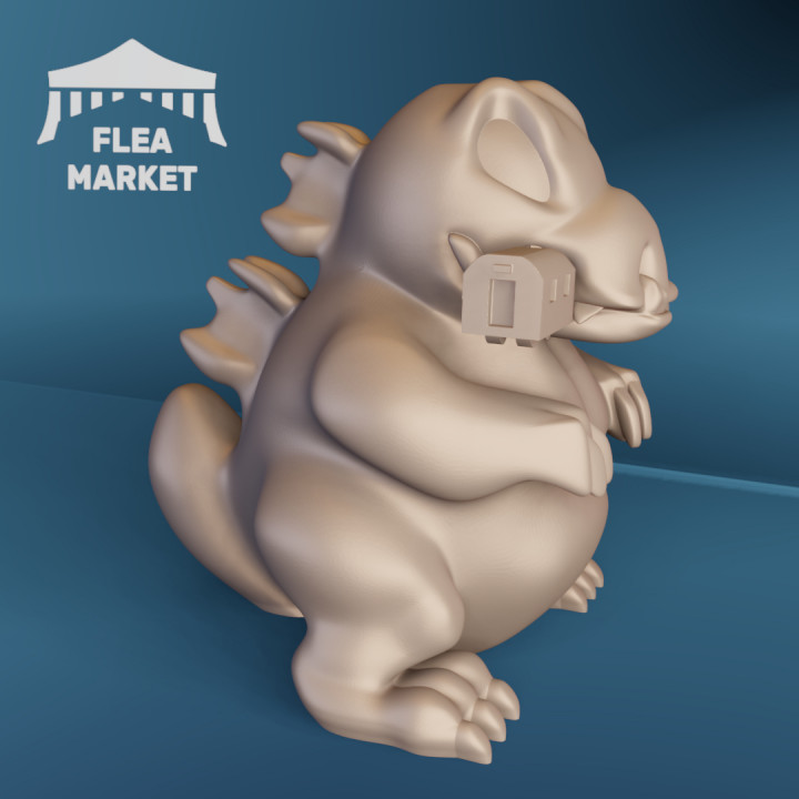 Mini Godzilla by KN16 | Download free STL model | Printables.com