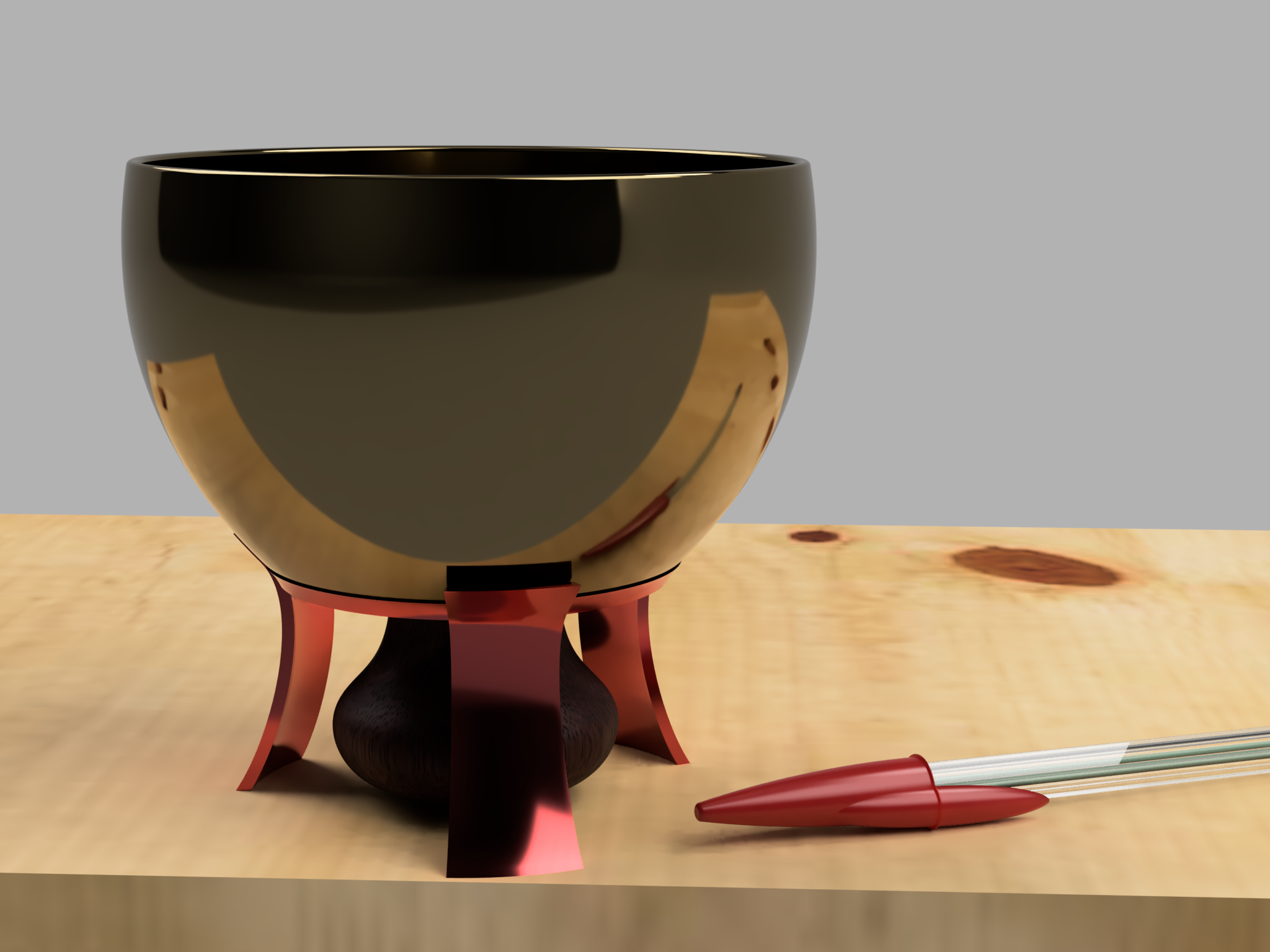 Shaving/Lathering Bowl with handle & stand by Joe | Download free STL ...