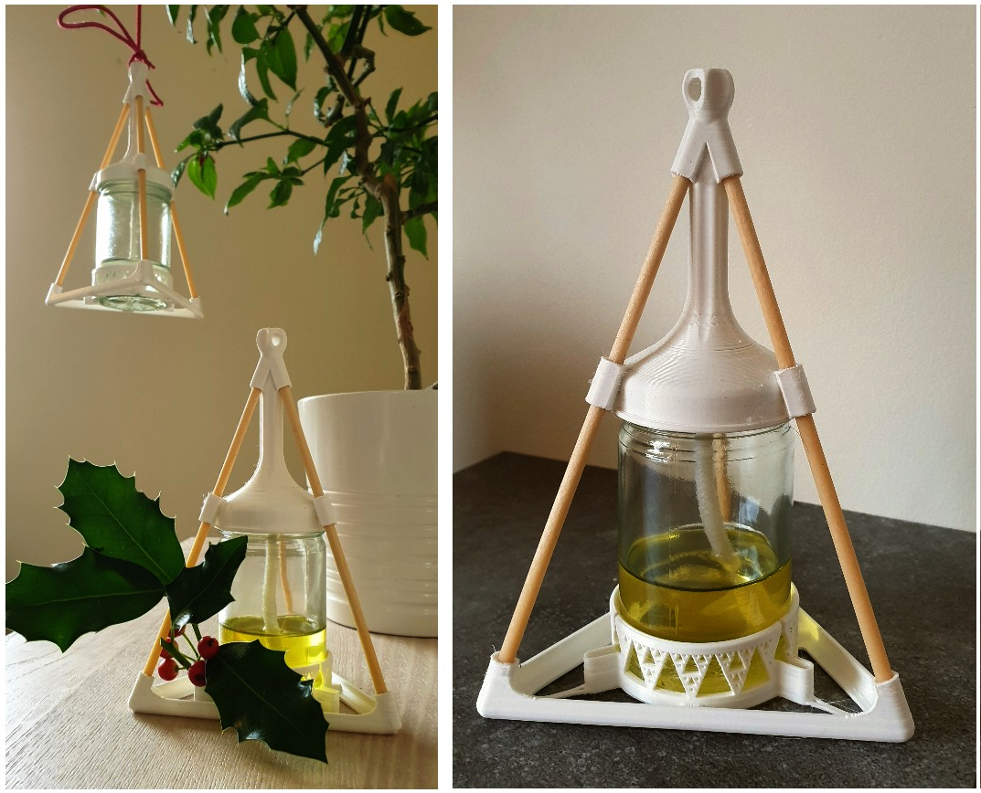 Pyramid Reed Oil Diffuser by Designed By Sheltie | Download free STL ...