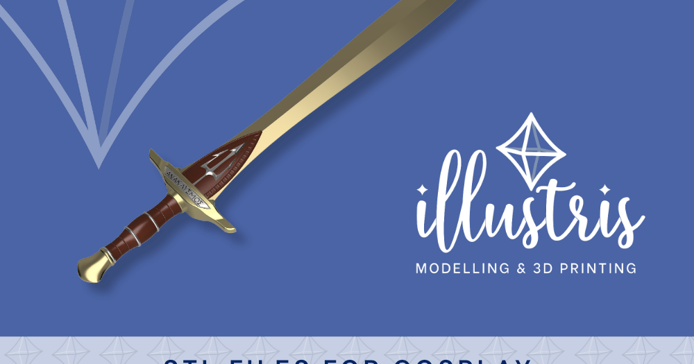 RIPTIDE Sword STL Files [Percy Jackson and the Olympians] par ...