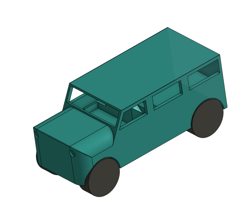 MINI VAN V2 by Master Gadget | Download free STL model | Printables.com