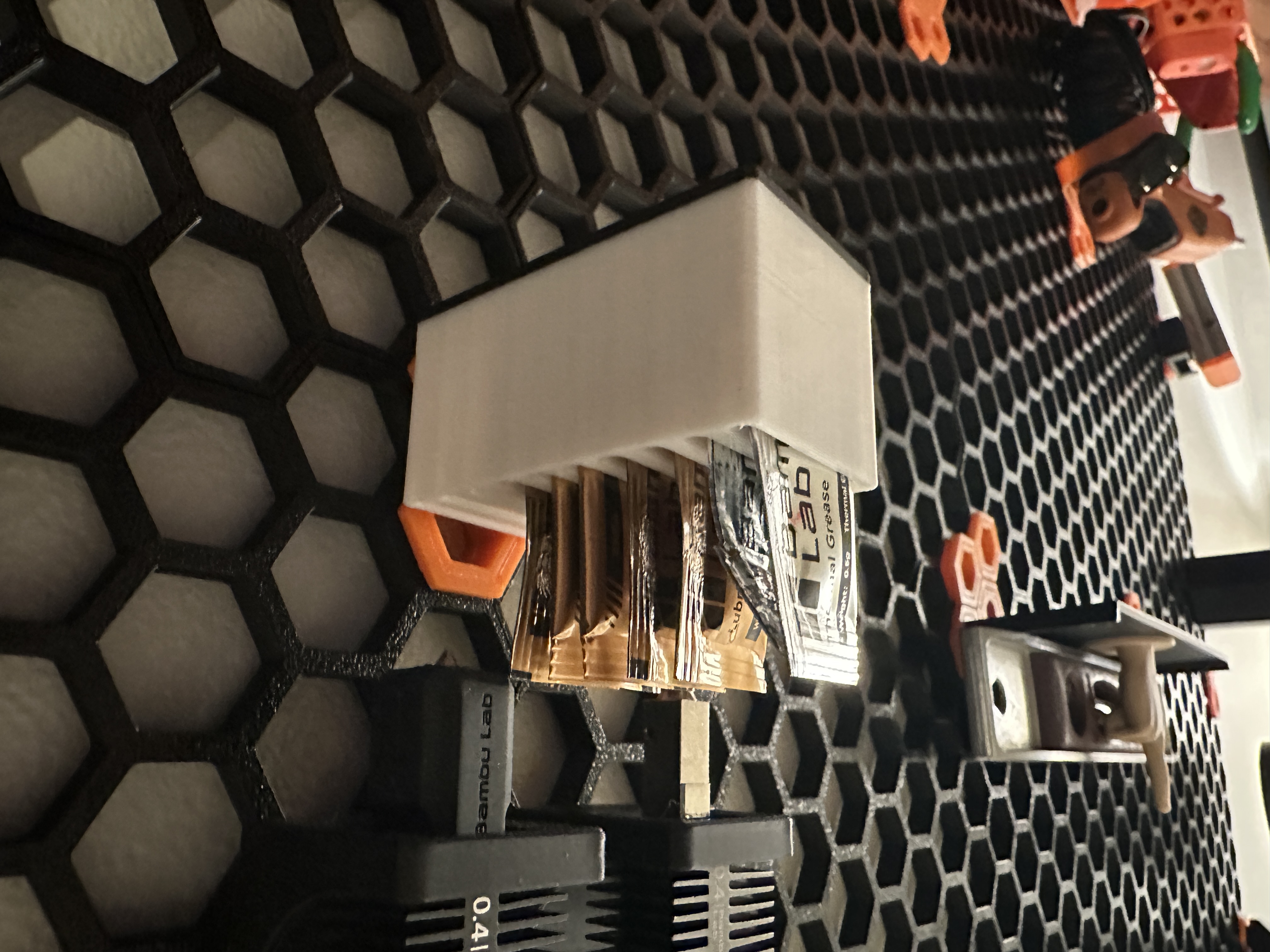 Bambu Labs Lube & Grease Packet Holder for Honeycomb Storage Wall by ...