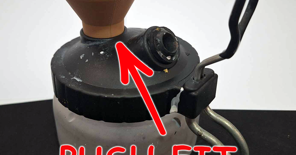 Funnel For Airbrush Holder / Cleaning Pot by Arthur G | Download free STL model | Printables.com