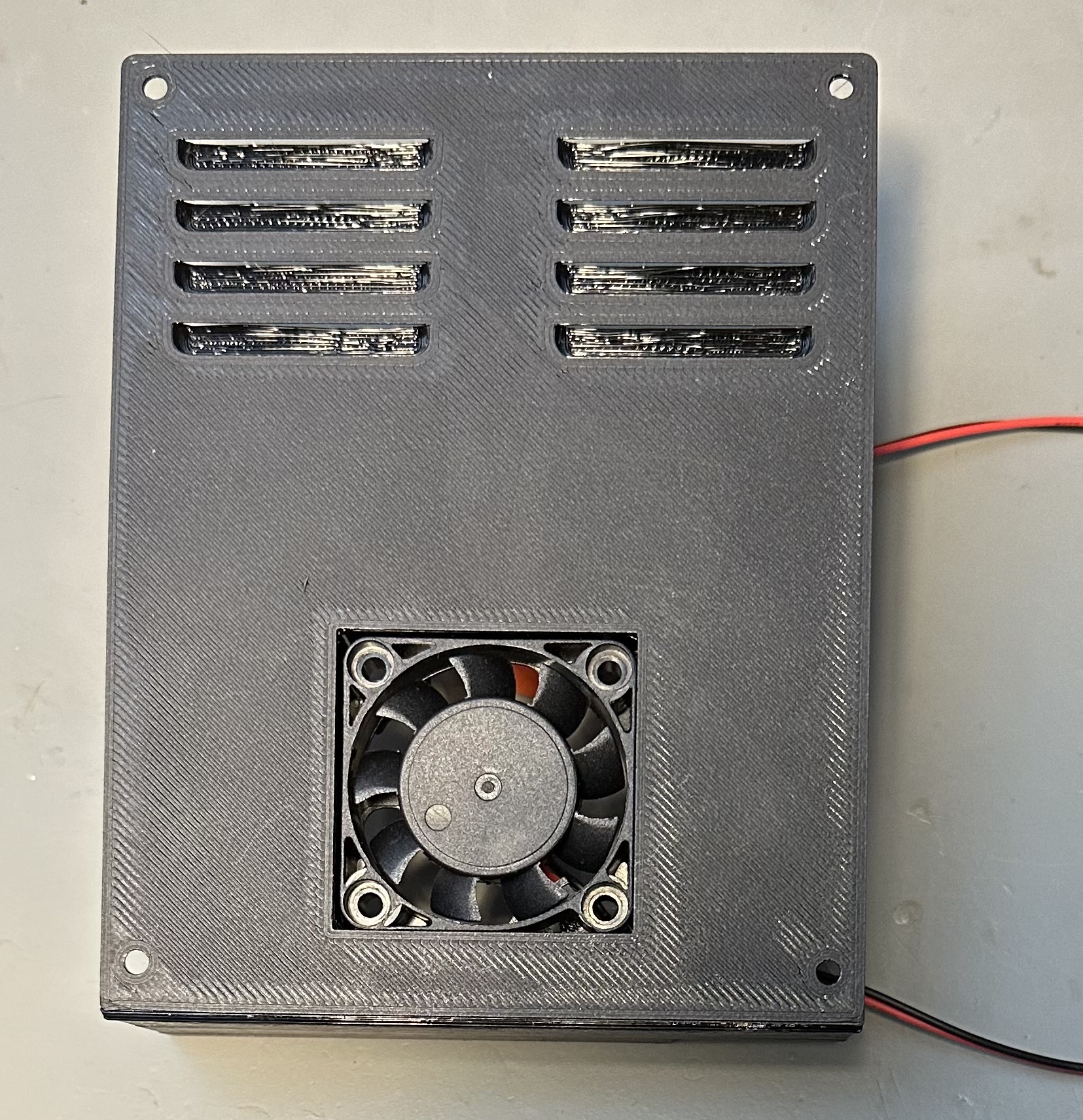 Prusa MK4 electronics box cover with fan remix by asmagill | Download ...
