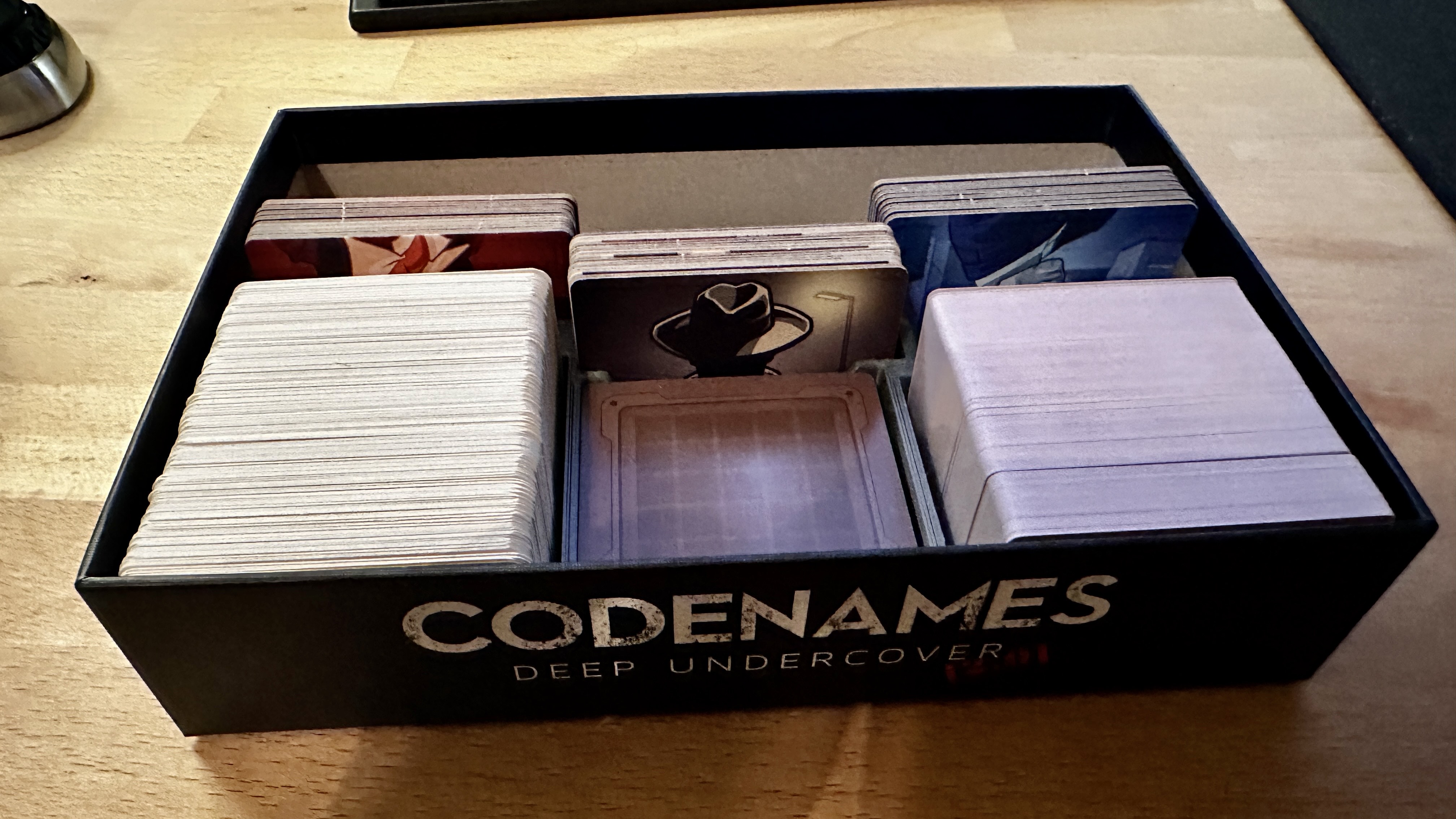 Codenames with Deep Undercover Expansion Box Insert Organizer by ...