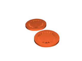 Ancient Gold Medallion by EJ Craft | Download free STL model ...