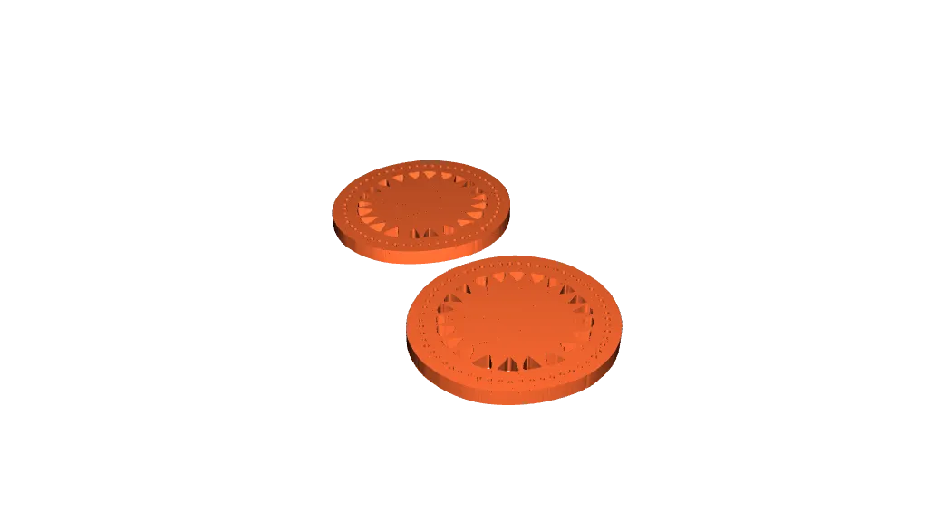 Ancient Gold Medallion by EJ Craft | Download free STL model ...