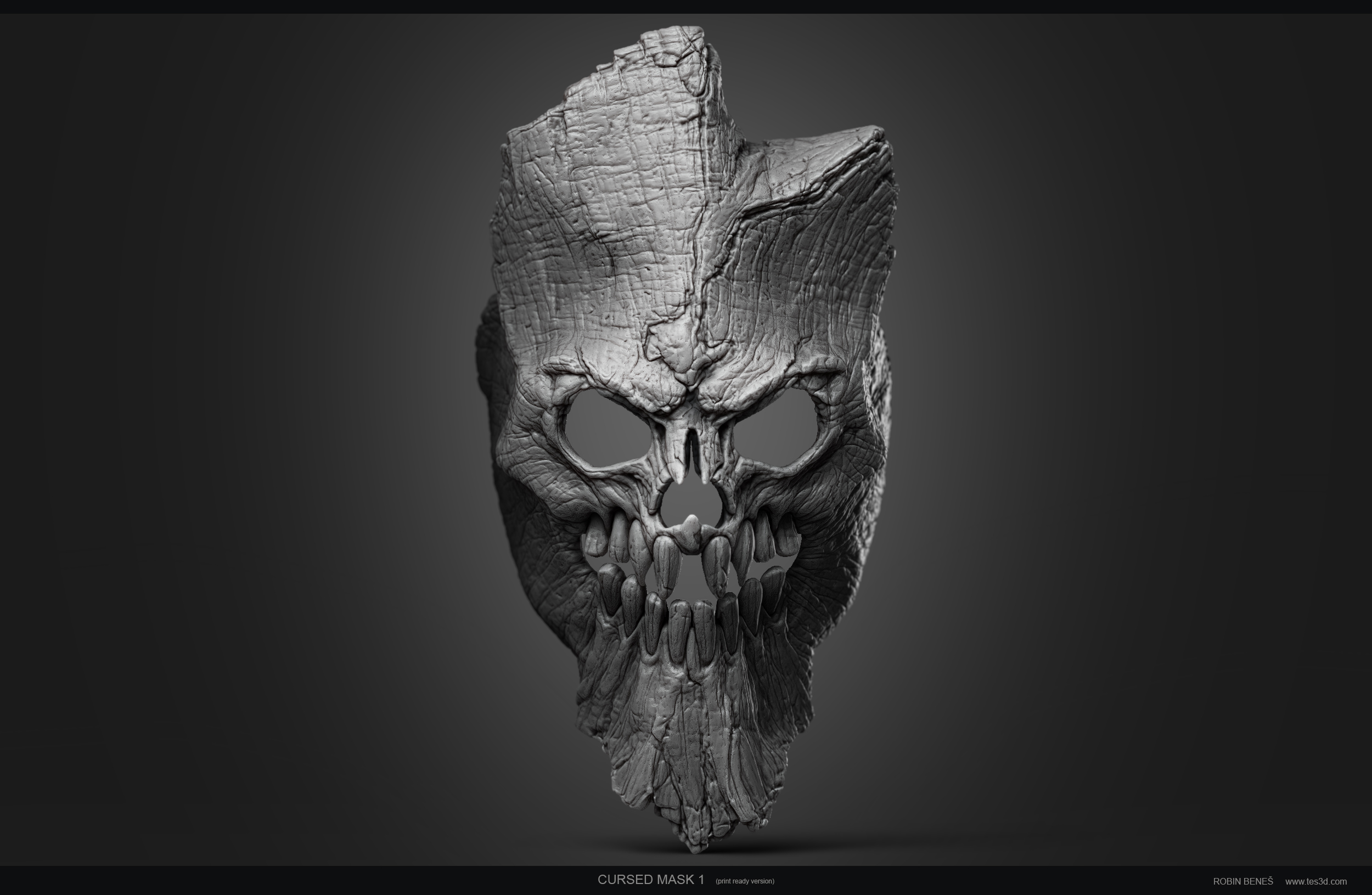 Cursed mask 1 by tes3d | Download free STL model | Printables.com