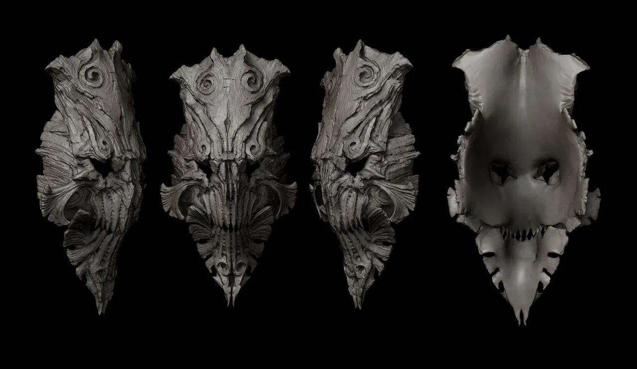 Cursed mask 2 by tes3d | Download free STL model | Printables.com