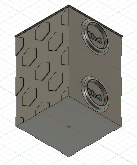 Magnet Basket _ Rectangle(2pcs Magnet) by Carter | Download free STL model | Printables.com