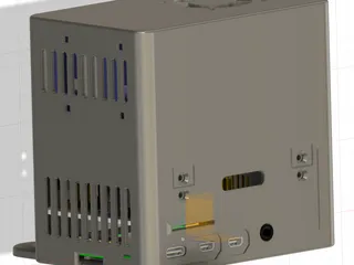 Raspberry Pi4 enclosure by Luca Polini | Download free STL model ...
