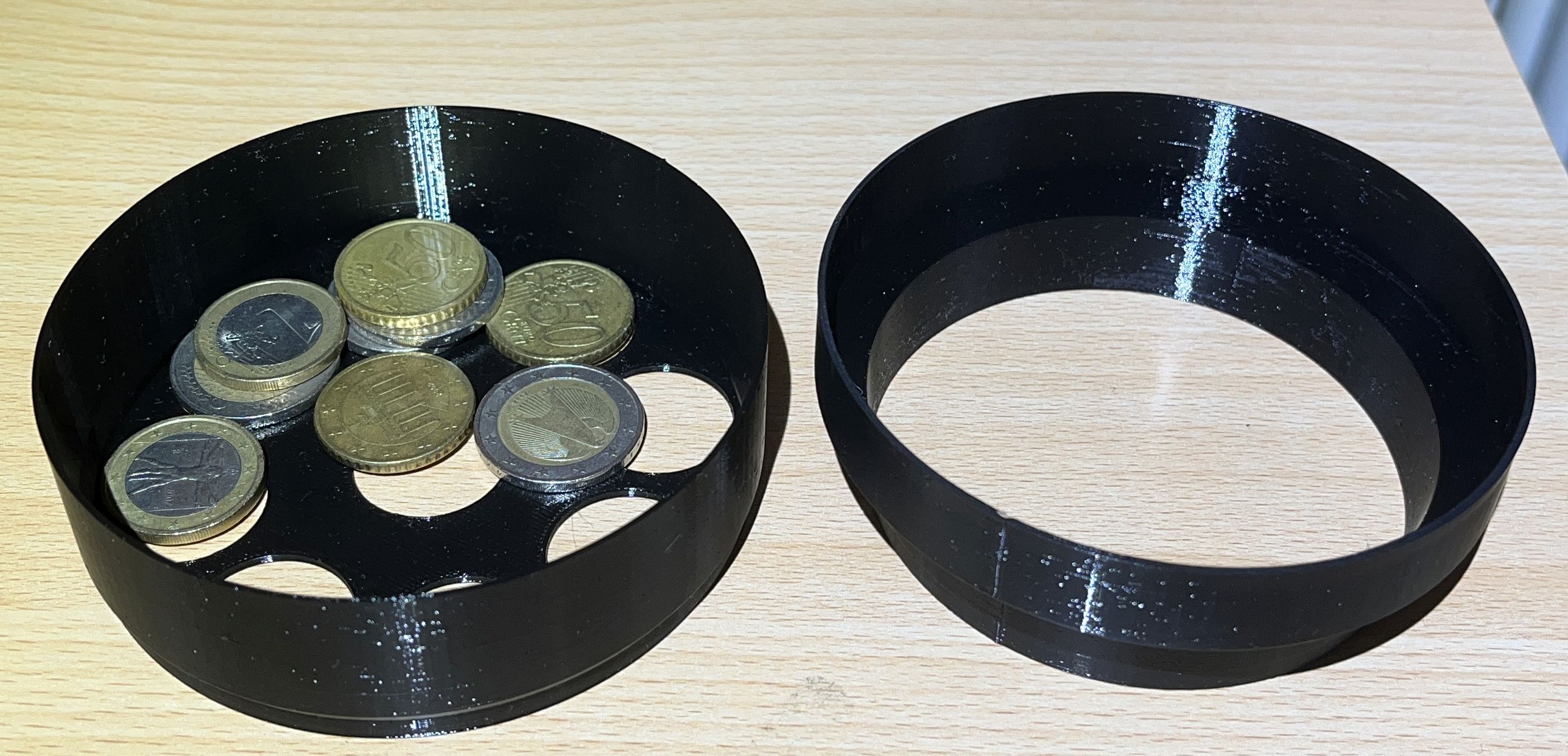 Funnel for coin sorter by Mike | Download free STL model | Printables.com