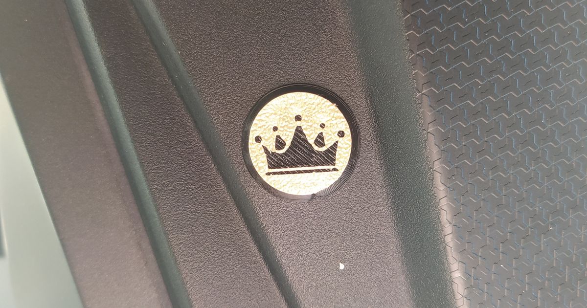 VF 185 Crown clip by xDevil | Download free STL model | Printables.com