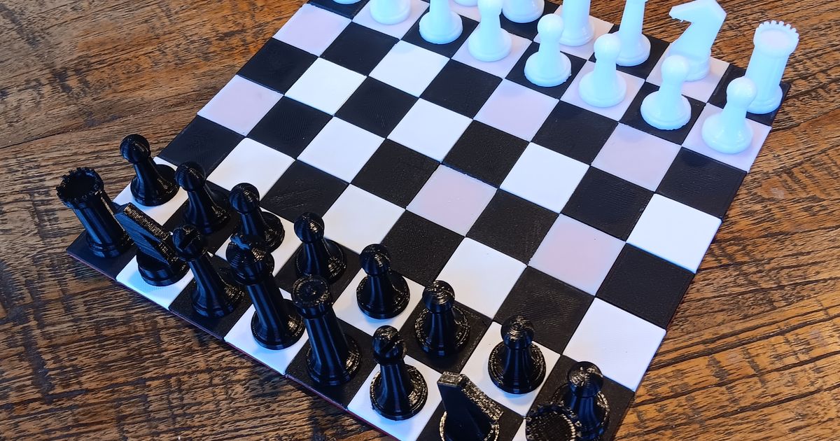 Modular chess set por runningturtle08 | Descargar modelo STL gratuito ...