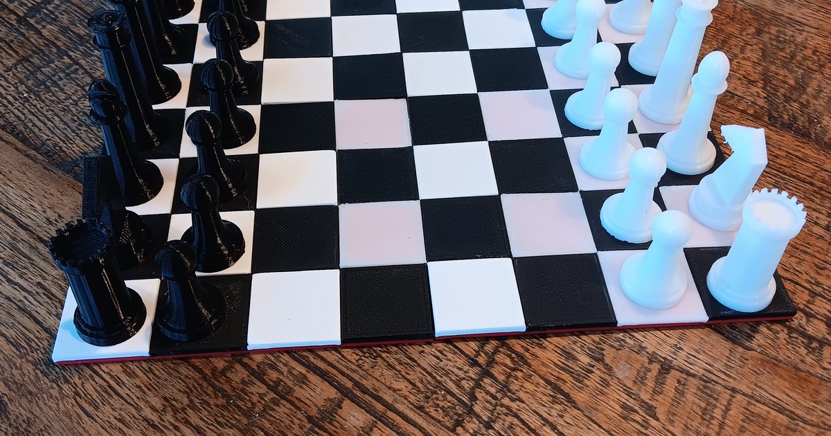 Modular chess set von runningturtle08 | Kostenloses STL-Modell ...