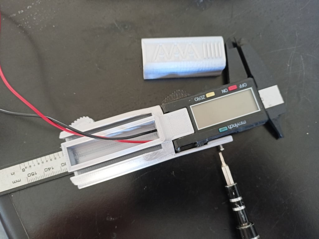 Caliper AAA adapter (AA update) by Alexandria | Download free STL model ...