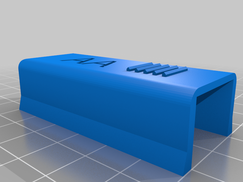 Caliper AAA adapter (AA update) by Alexandria | Download free STL model ...