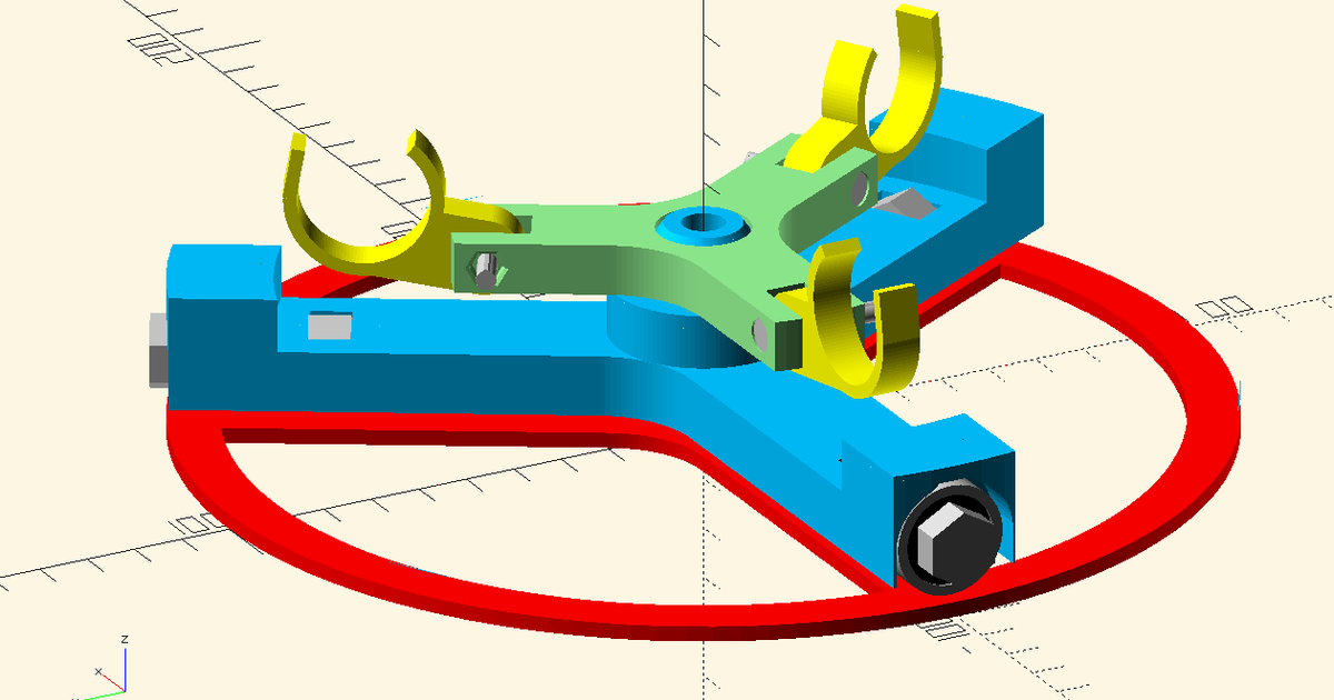 Horizontal spool holder by TH Sturgill | Download free STL model ...