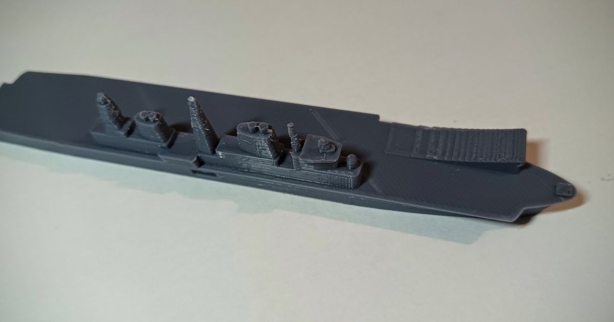 HMS Invincible Aircraft Carrier da Alan Duggan | Scarica il modello STL ...