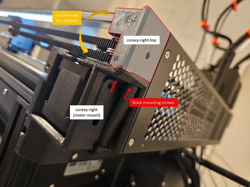 Prusa XL modified CoreXY-back parts by sshyshak | Download free STL ...