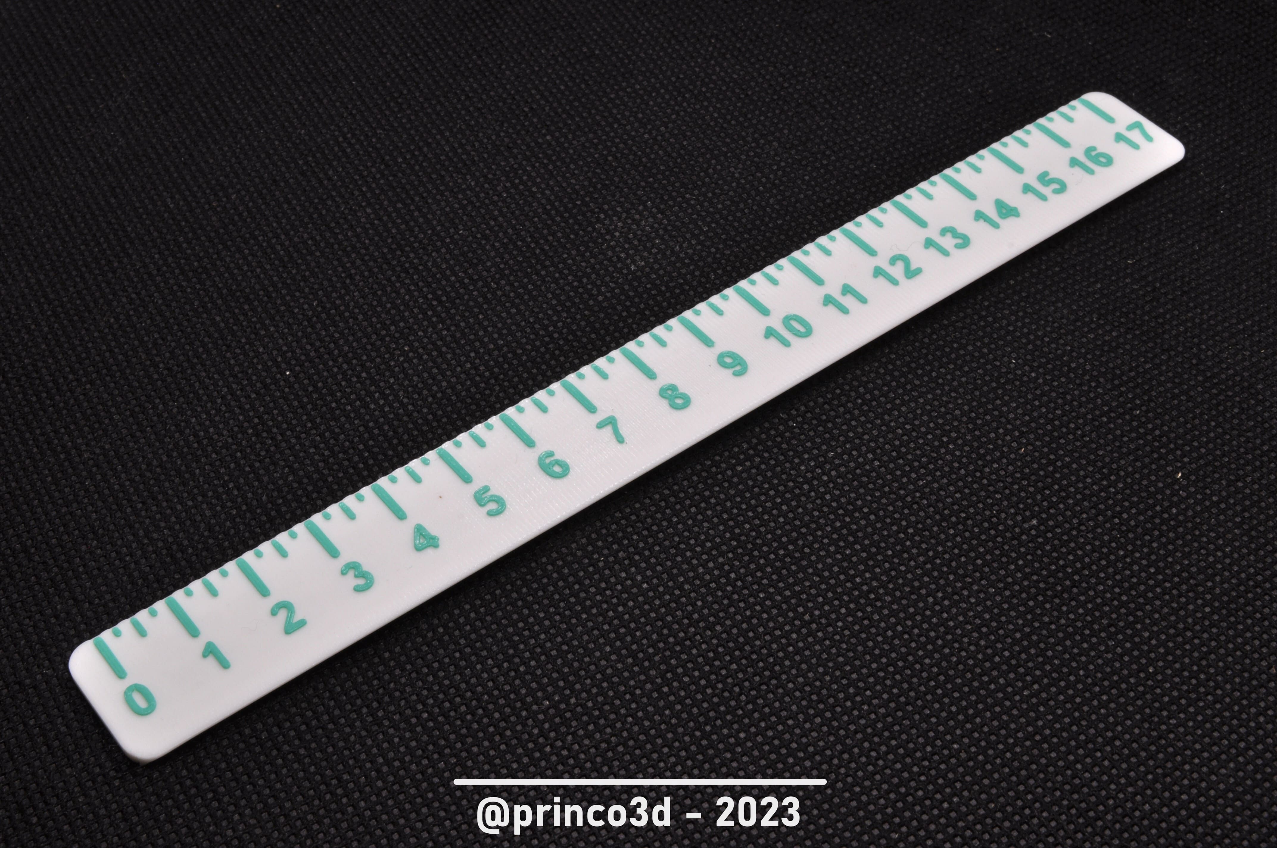 Regla Graduada de Oficina by PrinCo 3D | Download free STL model ...