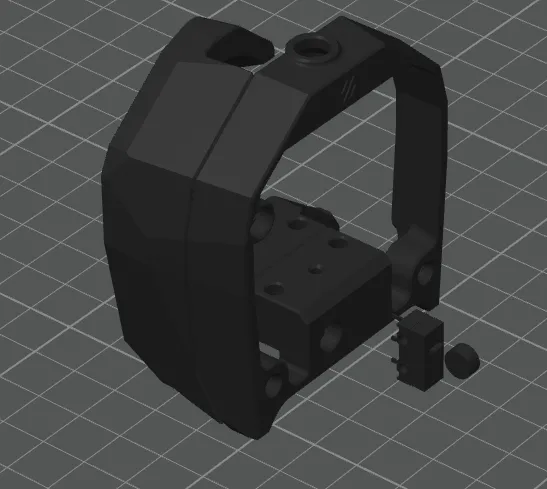 Stealthburner LGX lite mount for SB2209, filament sensor and filametrix ...