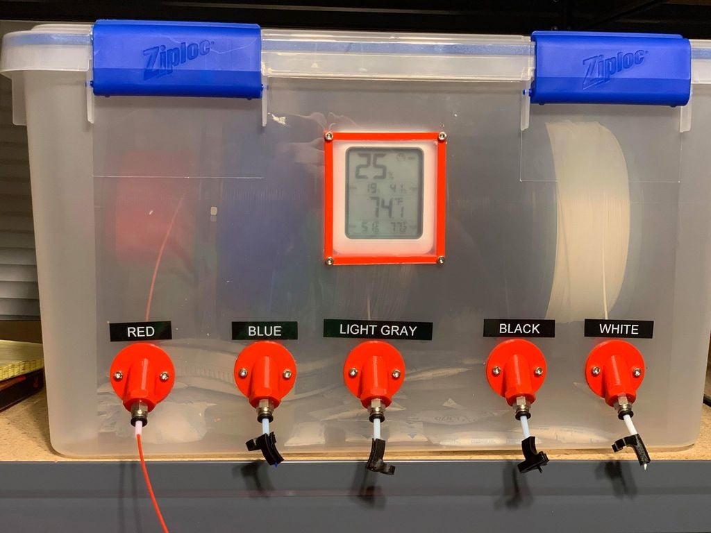 Case for Therm Pro temp/humidity sensor for drybox by kperkins1982 ...