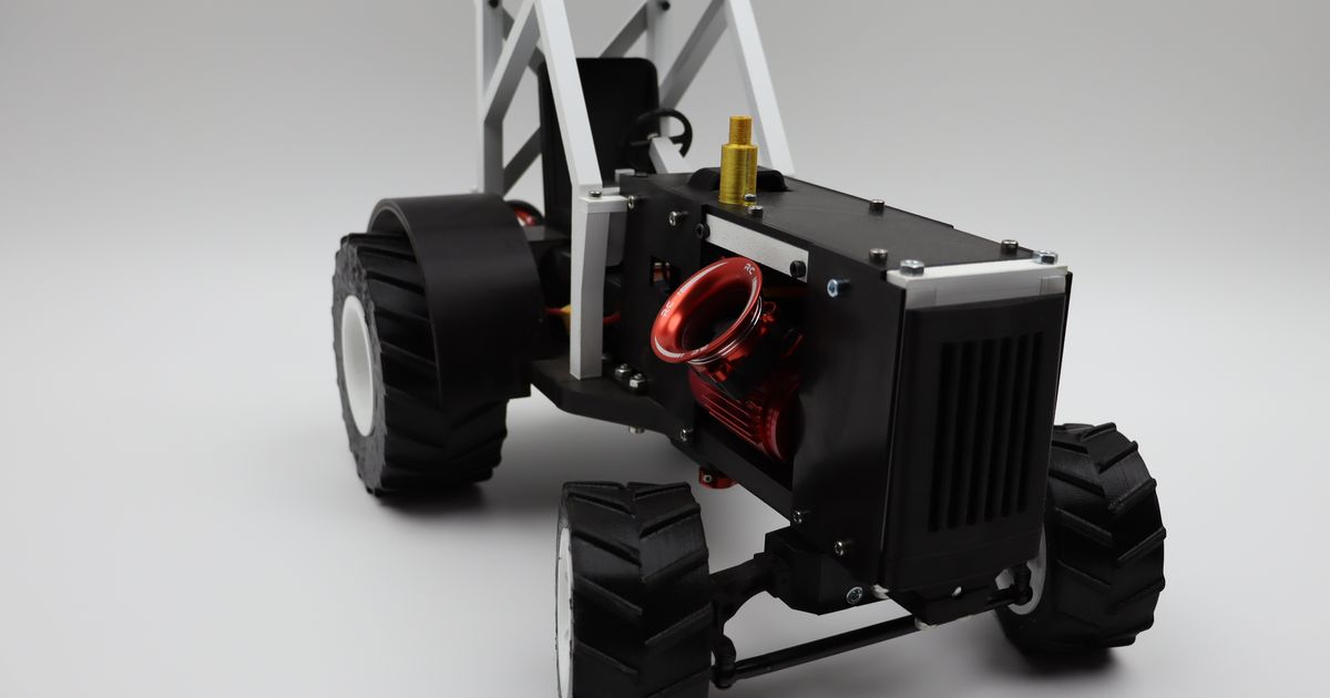 RACING RC TRACTOR by Jackmass | Download free STL model | Printables.com